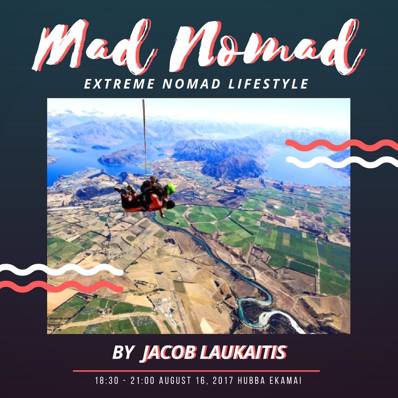 MAD NOMAD : Extreme nomad lifestyle | Eventpop