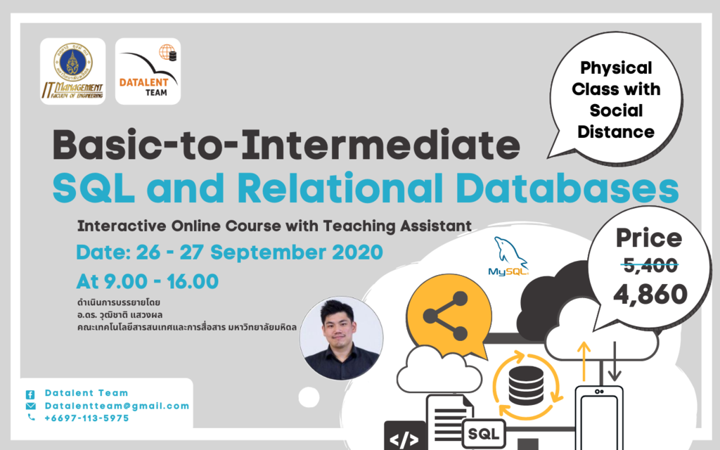 Basic-to-Intermediate SQL and Relational Databases | Eventpop