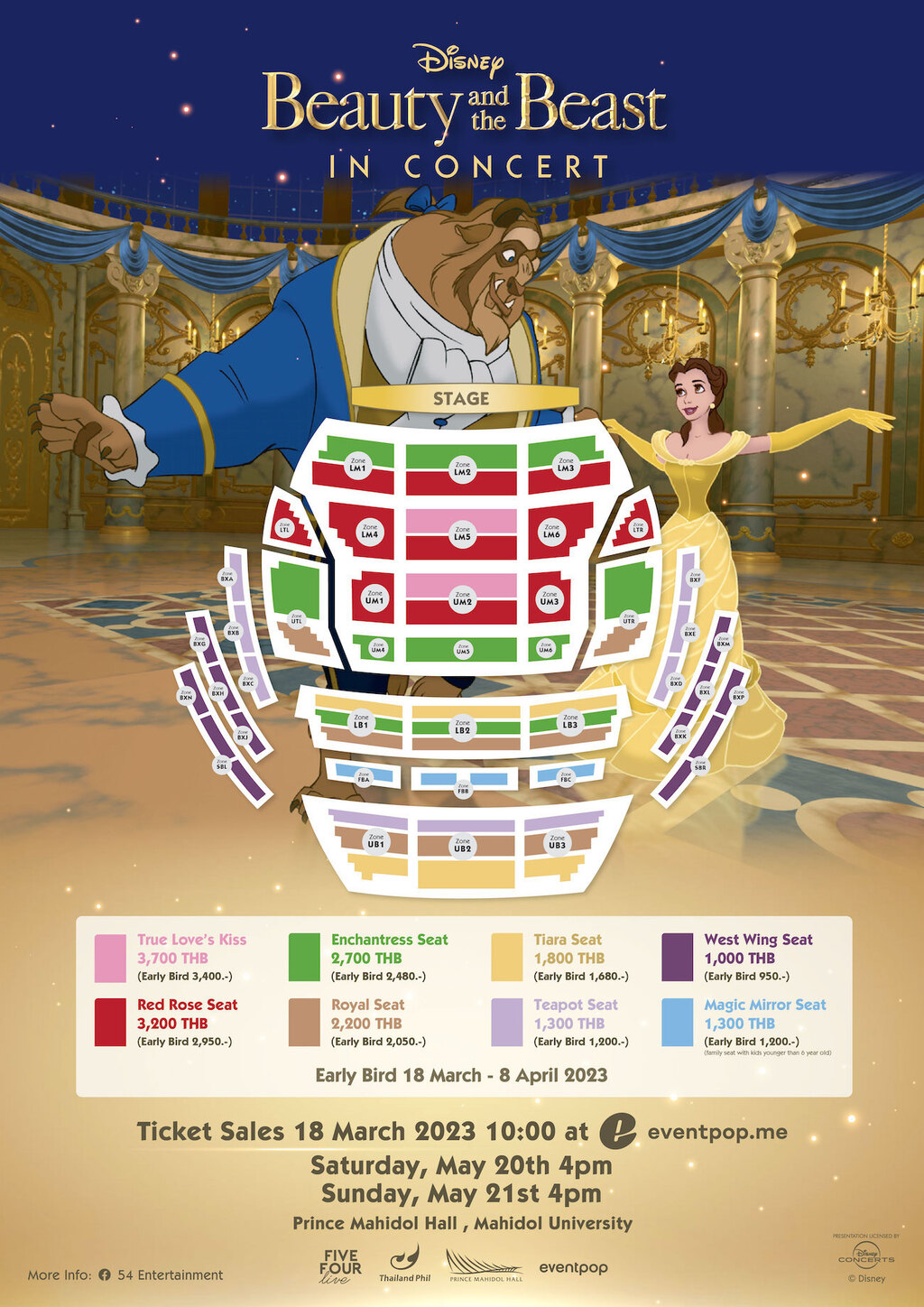 Beauty and the Beast in concert | Eventpop