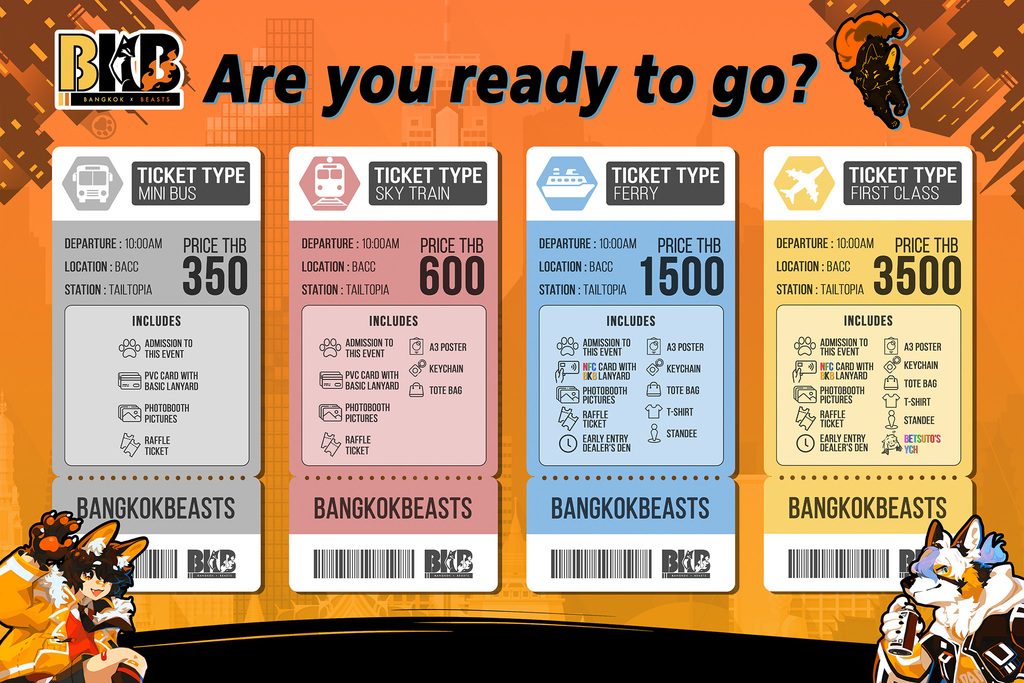 BangkokBeasts 2023 : Tailtopia | Eventpop