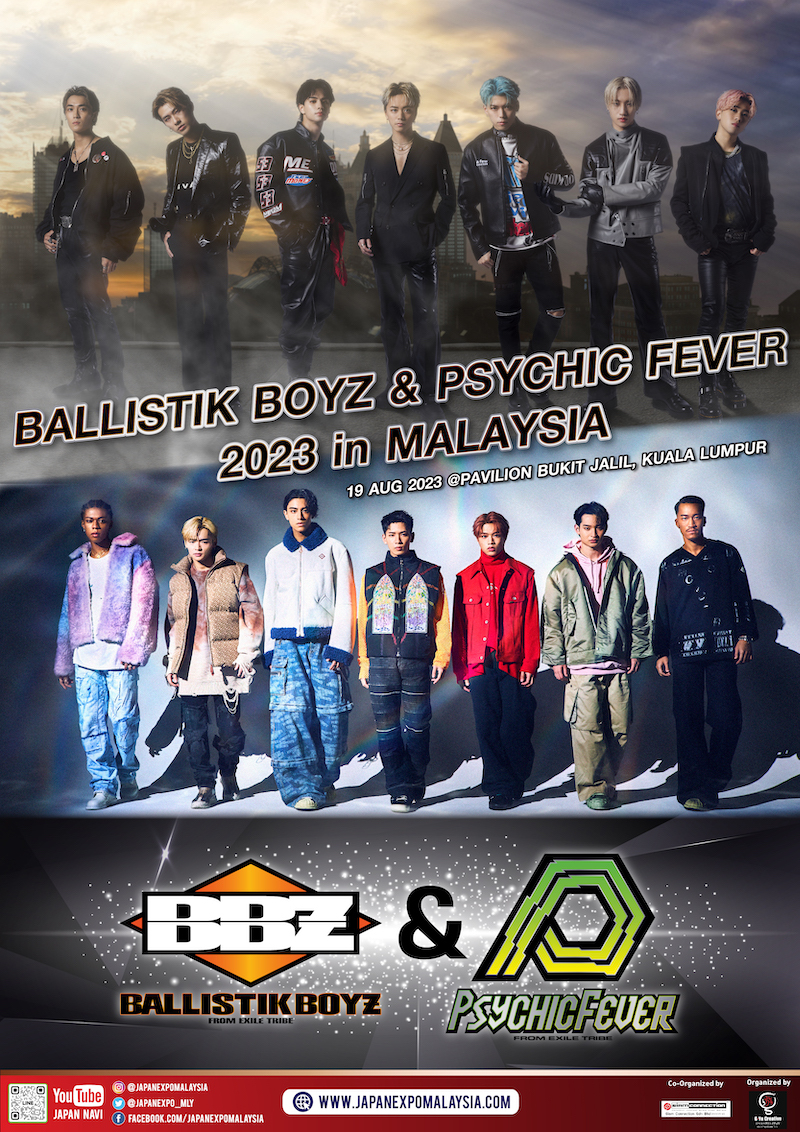 BALLISTIK BOYZ and PSYCHIC FEVER 2023 in MALAYSIA | Eventpop | Eventpop
