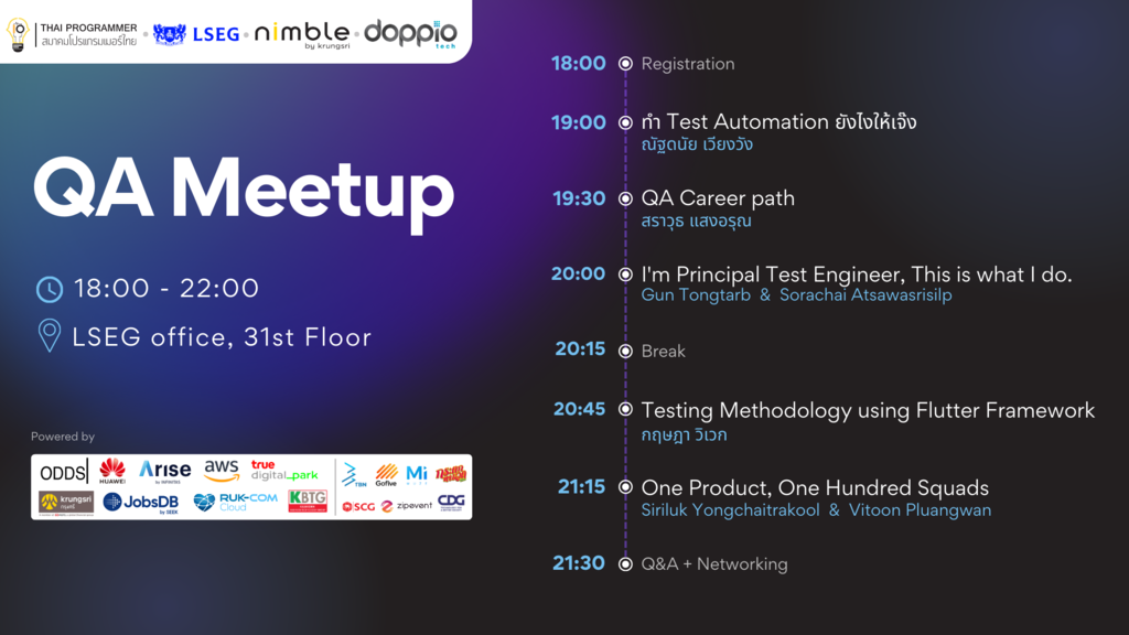 QA Meetup | Eventpop
