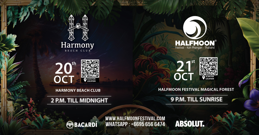 Halfmoon Festival : 20th & 21st October 2023 / Querox, Ghost Rider, Sam ...