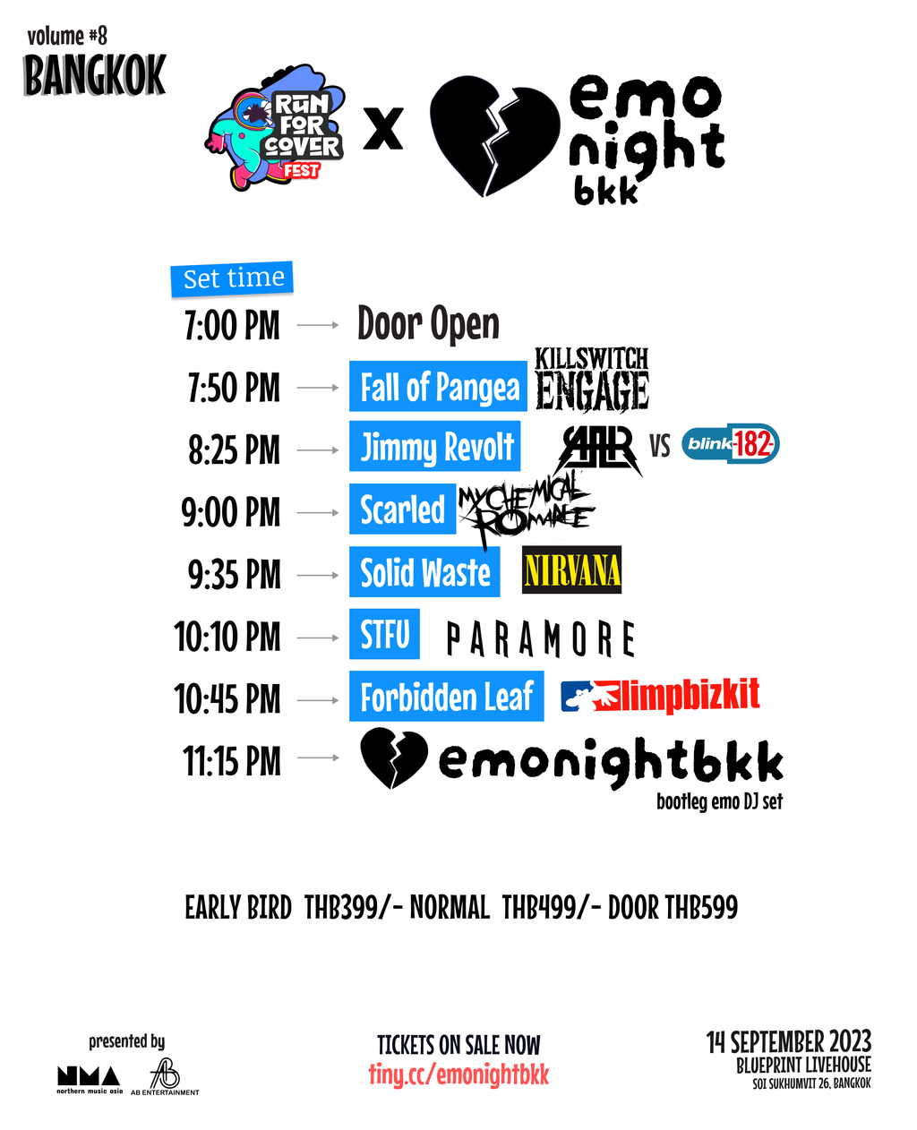 Run For Cover Fest #8 : Bangkok ft EMONIGHT BKK | Eventpop