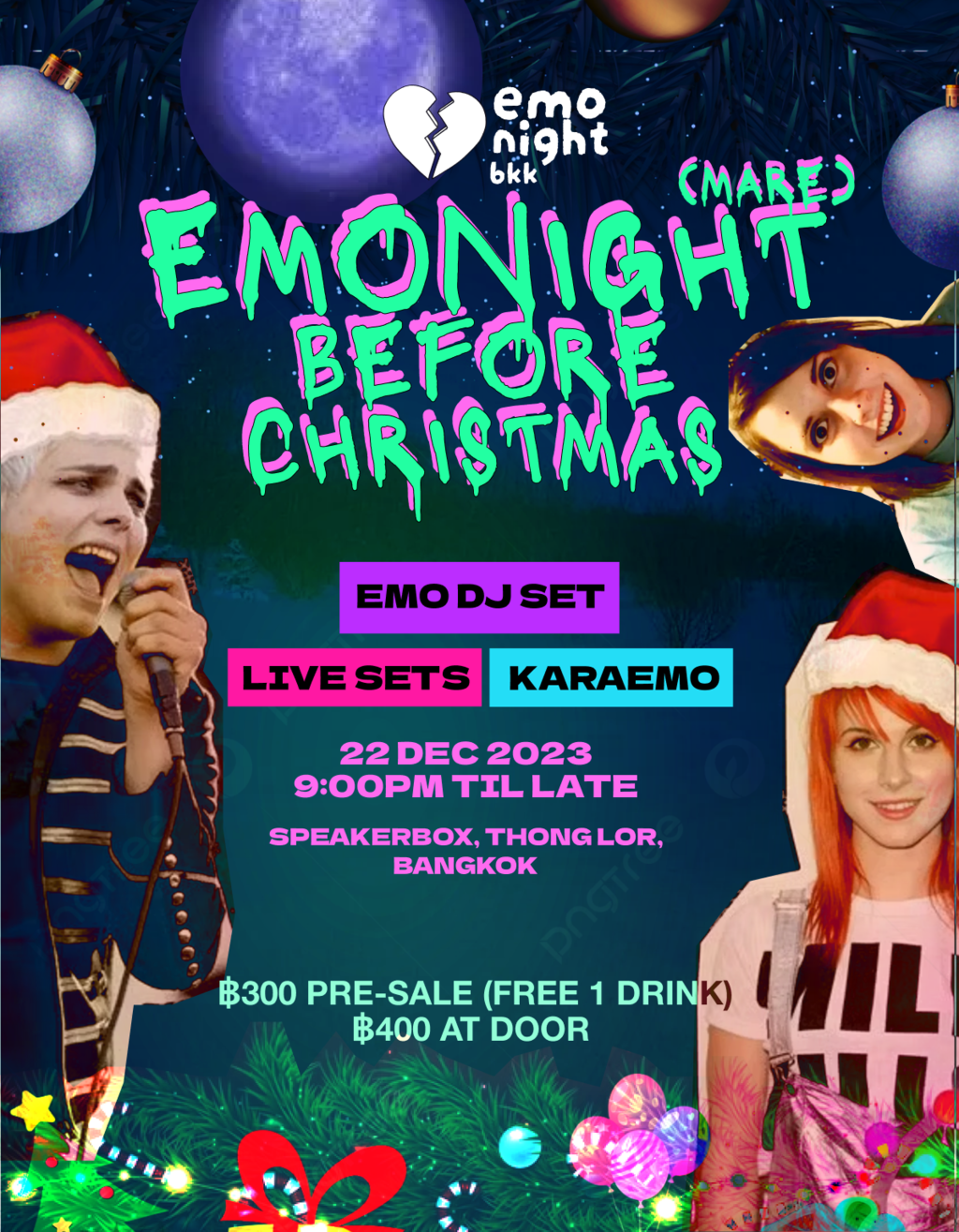 EMONITE BANGKOK present Emonight(mare) before Christmas | Eventpop