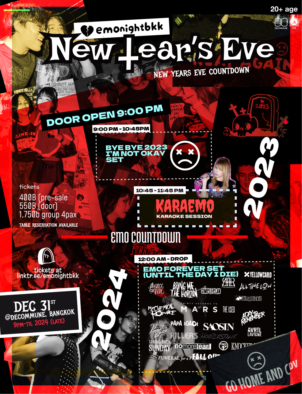 EMONIGHT BANGKOK present EMONIGHT Bangkok New Tear's Eve | Eventpop