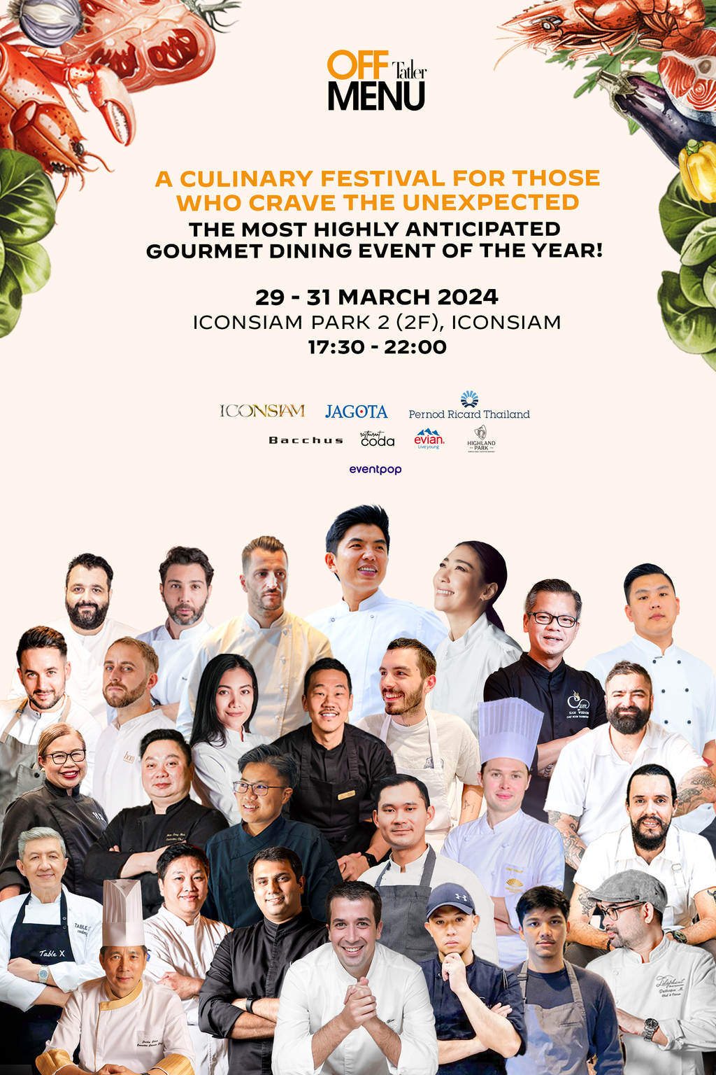 Tatler Off Menu | Eventpop | Eventpop