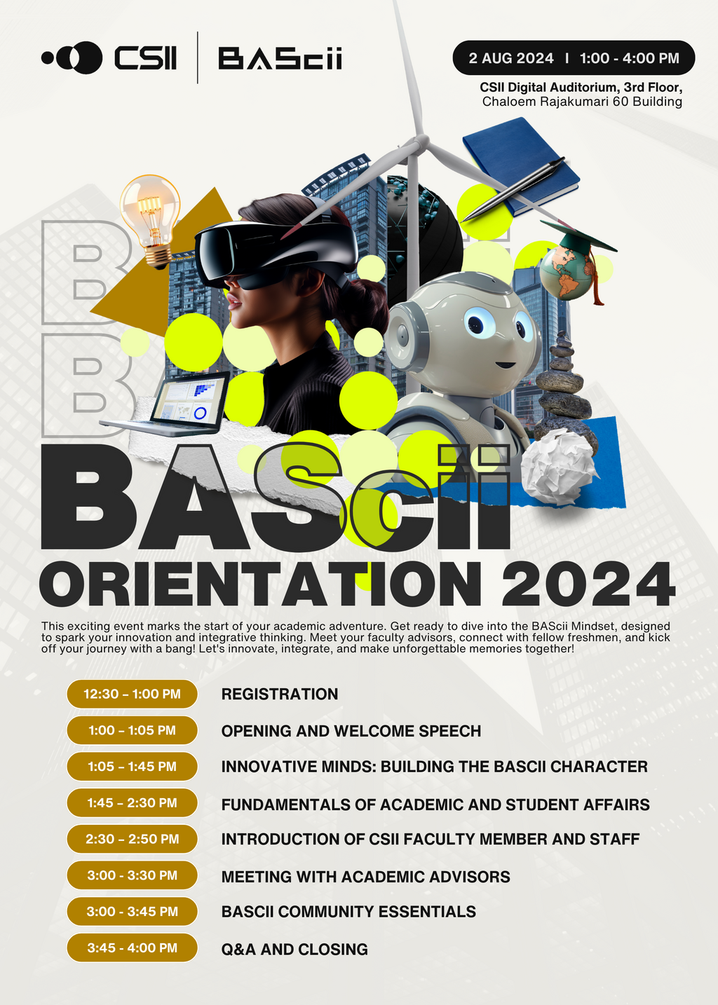 BAScii Orientation 2024 | Eventpop