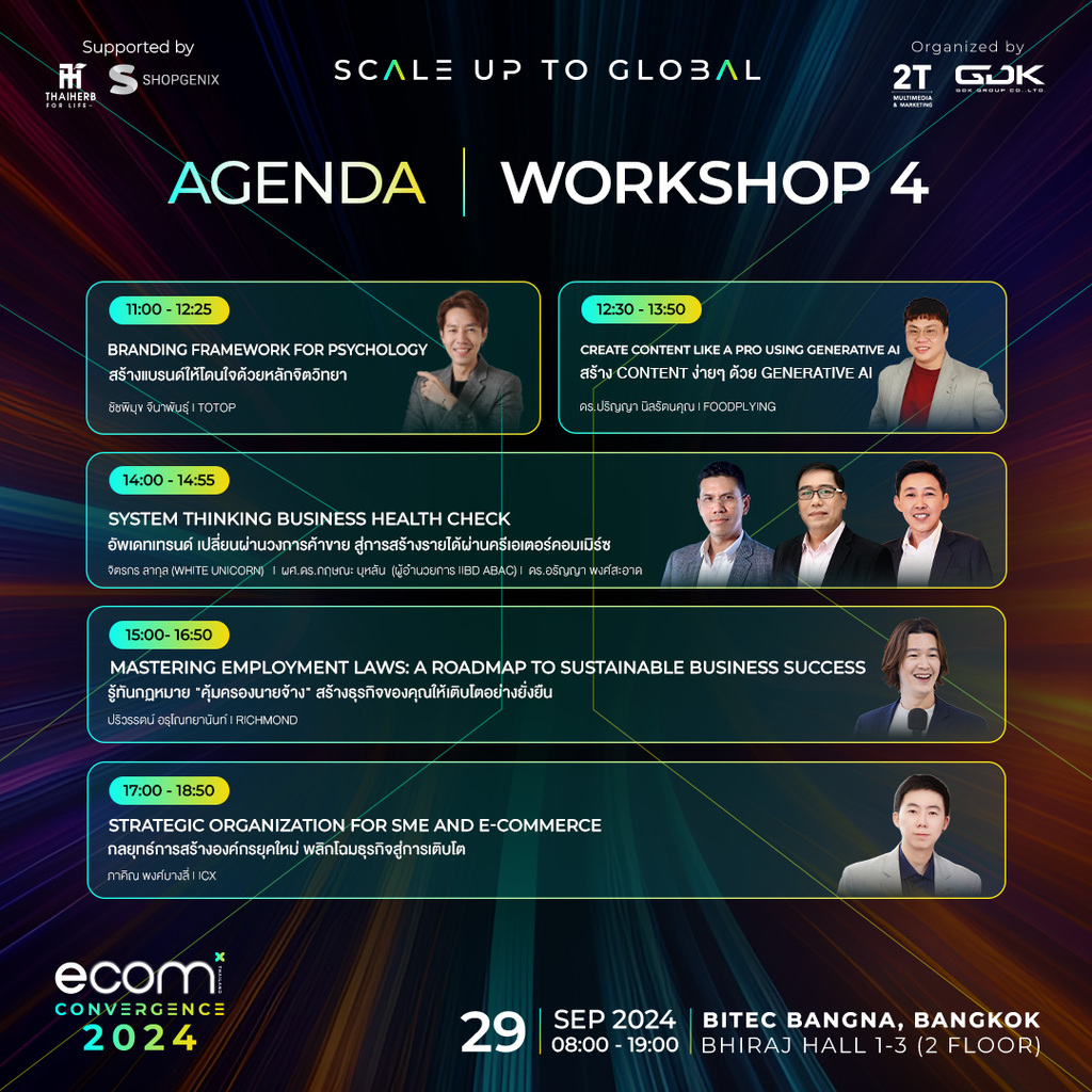 ECOM Thailand Convergence 2024 | Eventpop