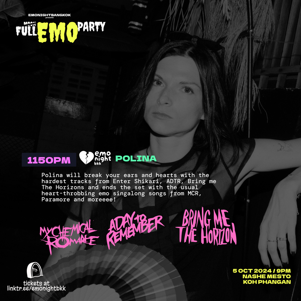 EMONIGHTBKK presents FULL EMO PARTY KOH PHANGAN | Eventpop