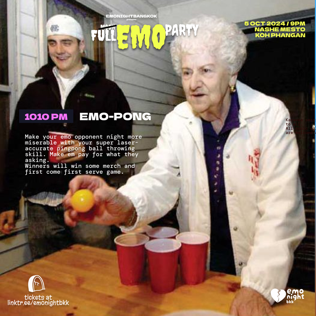 EMONIGHTBKK presents FULL EMO PARTY KOH PHANGAN | Eventpop