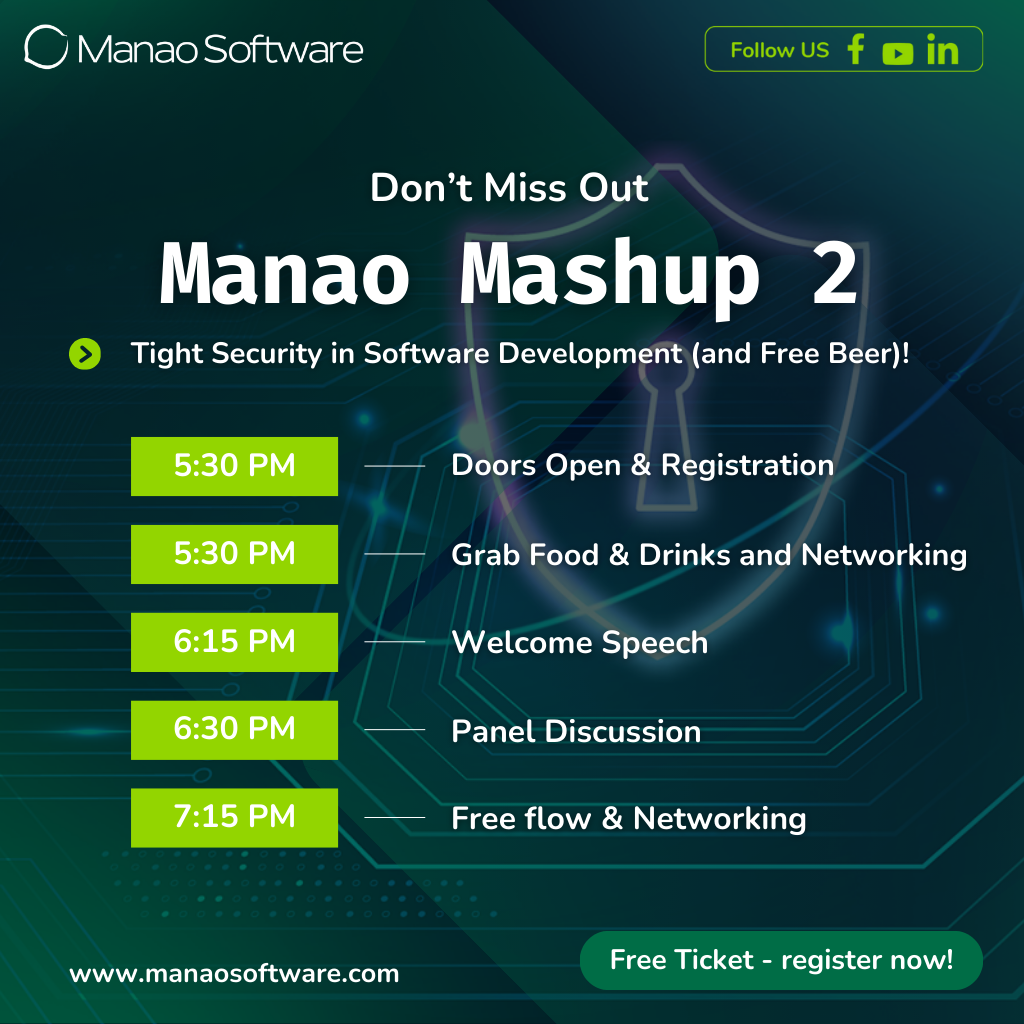 Manao Mashup: Tight Security in Software Development (and Free Beer)! | Eventpop