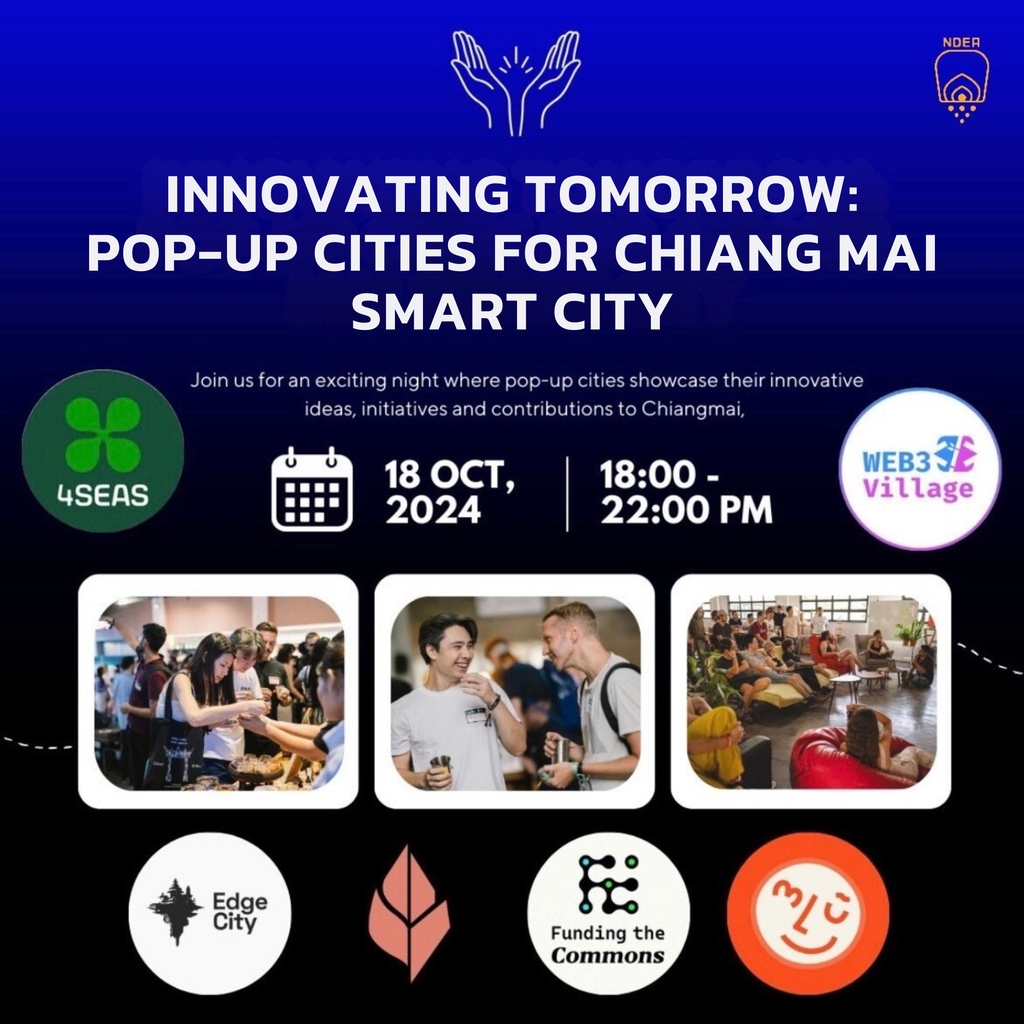Innovating Tomorrow: Pop-Up Cities for Chiang Mai Smart City | Eventpop