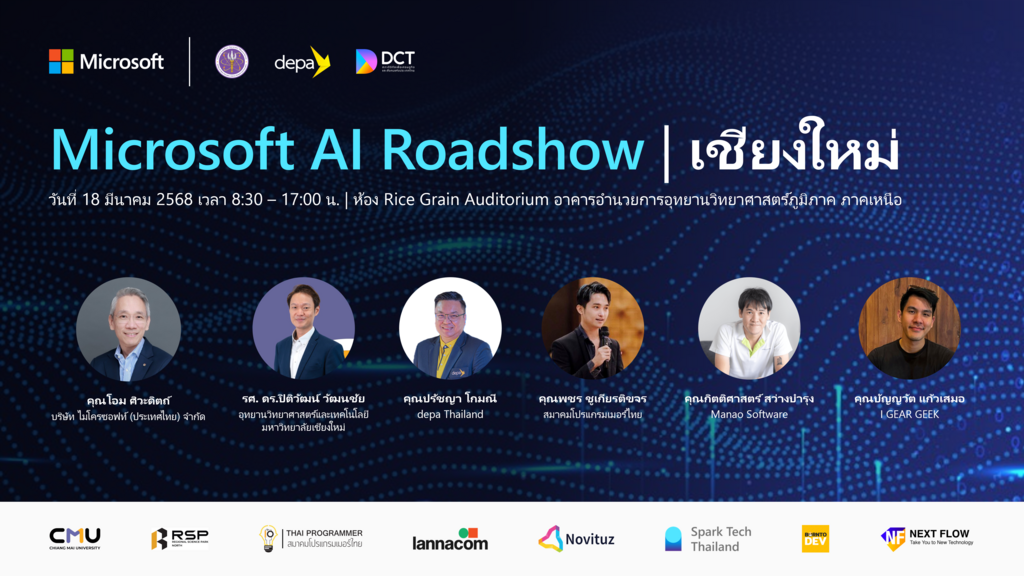 Microsoft AI Roadshow in Chiang Mai | Eventpop