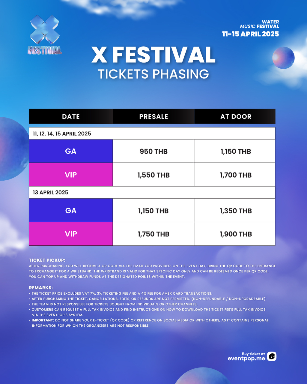 X Festival | Eventpop
