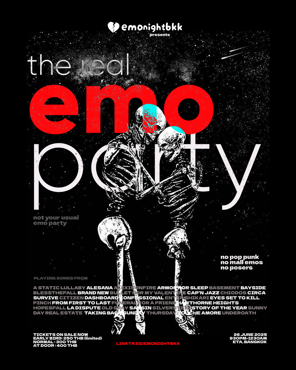 EMONIGHT BANGKOK presents The Real EMO Party | Eventpop