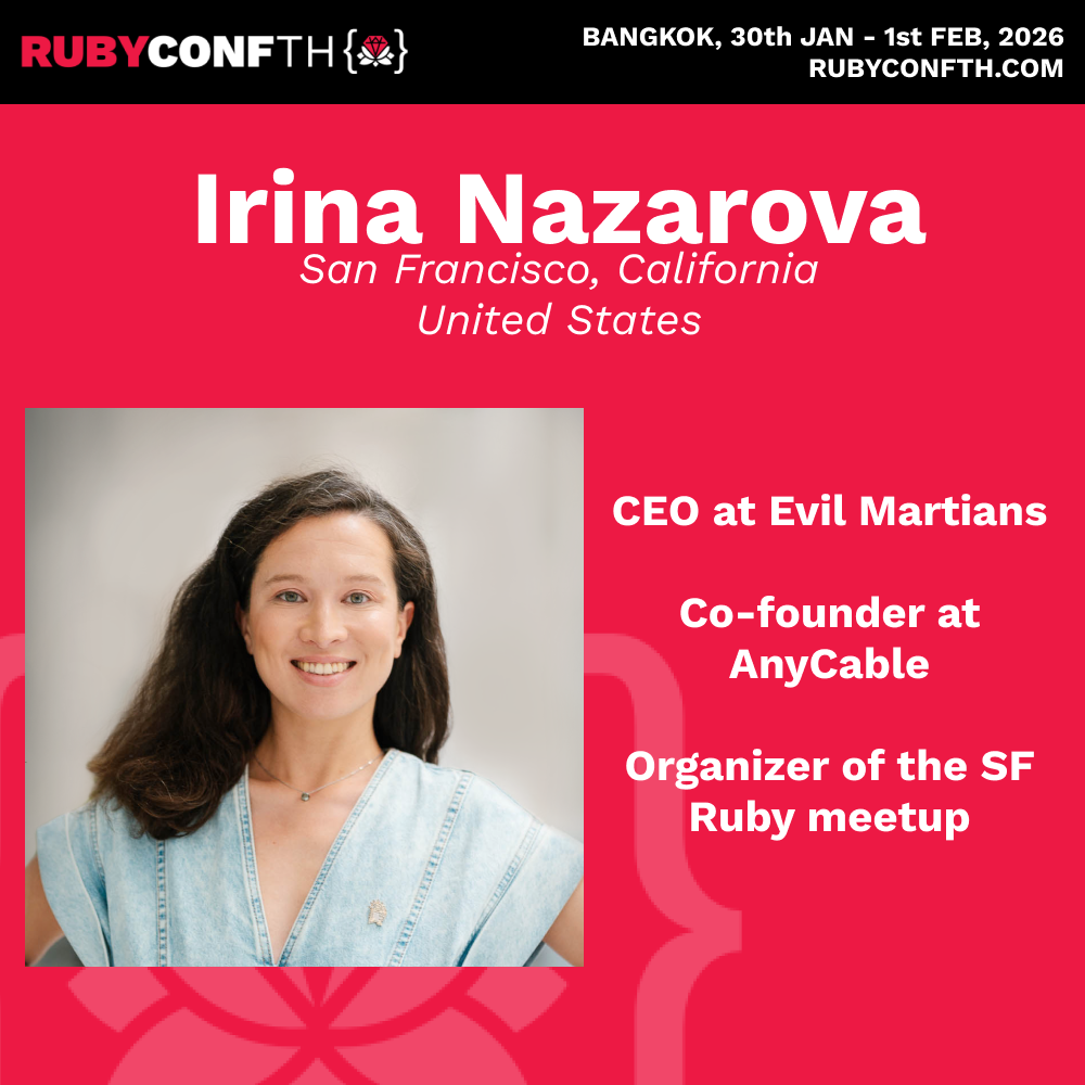 RubyConf TH 2026 | Eventpop