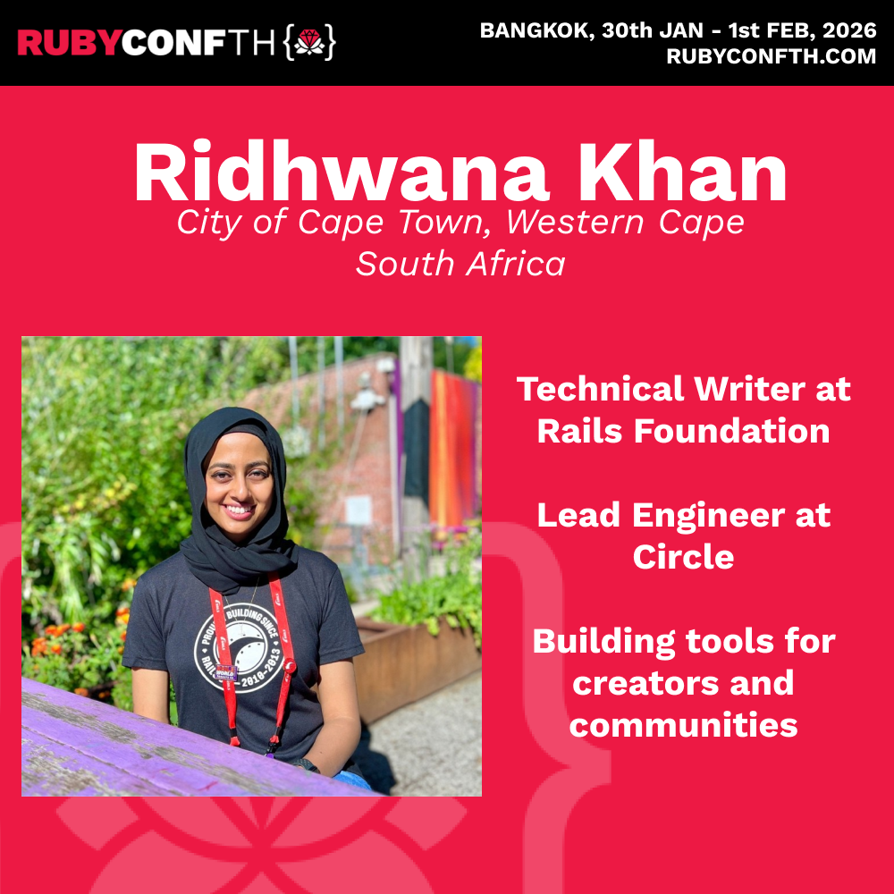 RubyConf TH 2026 | Eventpop