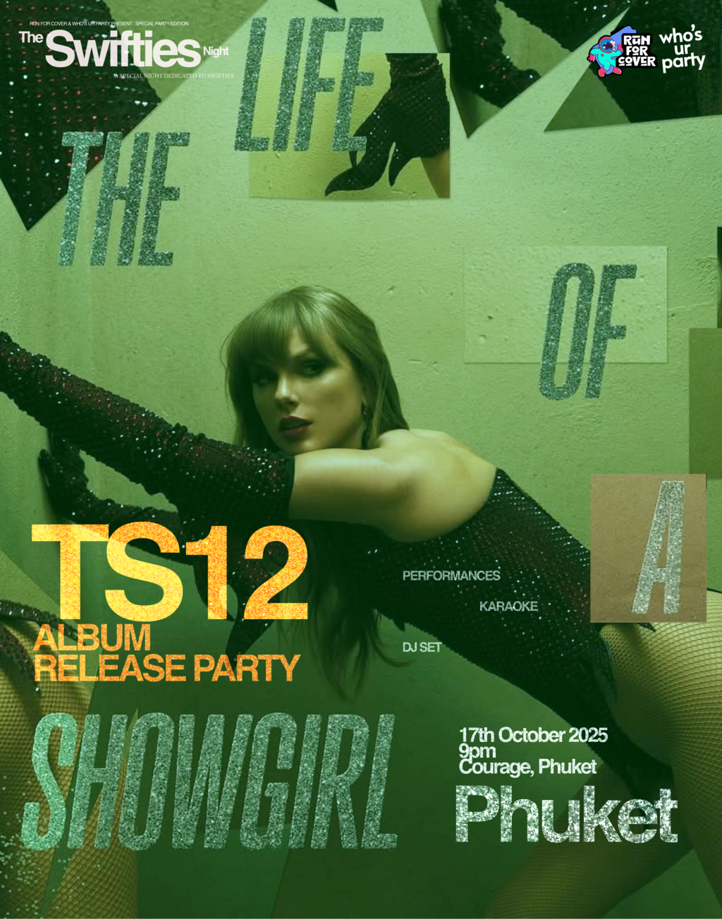 The Swifties Night PHUKET: The Party of A Showgirl , TS12 Taylor Swift ...