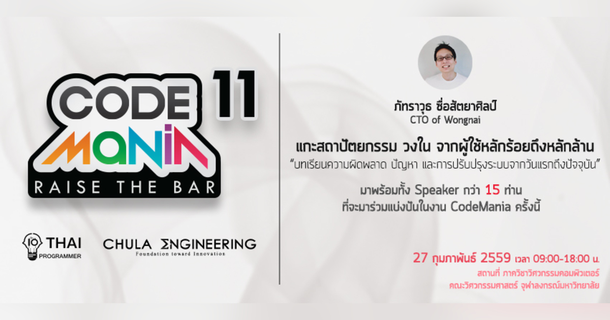 Code Mania 11 : Raise the bar | Eventpop