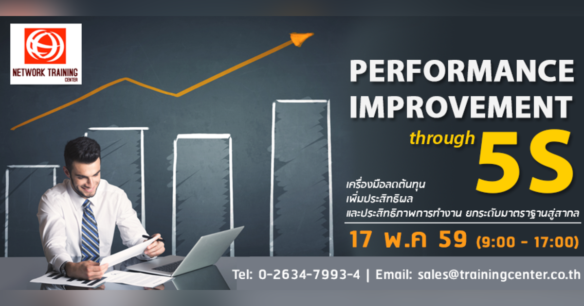 Performance Improvement through 5S | Eventpop