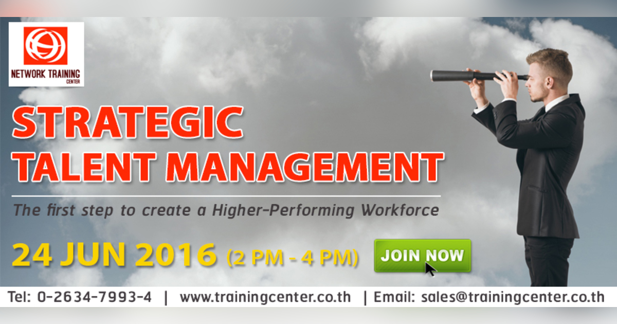 Strategic Talent Management | Eventpop