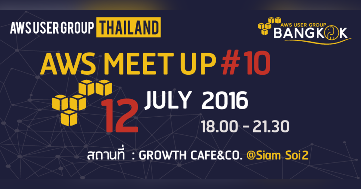 AWS Meetup #10 | Eventpop