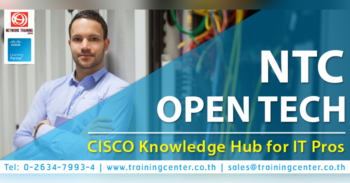 NTC Open Tech: CISCO knowledge hub for IT Pros | Eventpop