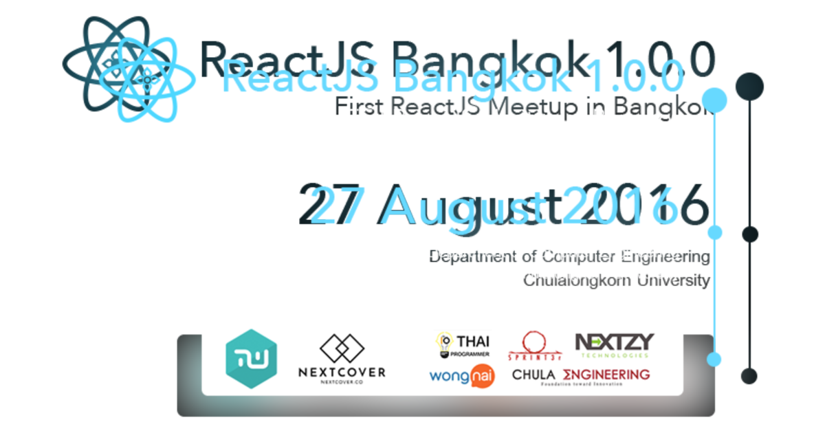 ReactJS Bangkok 1.0.0 | Eventpop