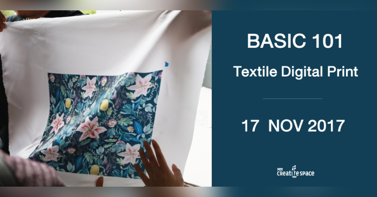 Basic 101 Textile Digital Print | Eventpop