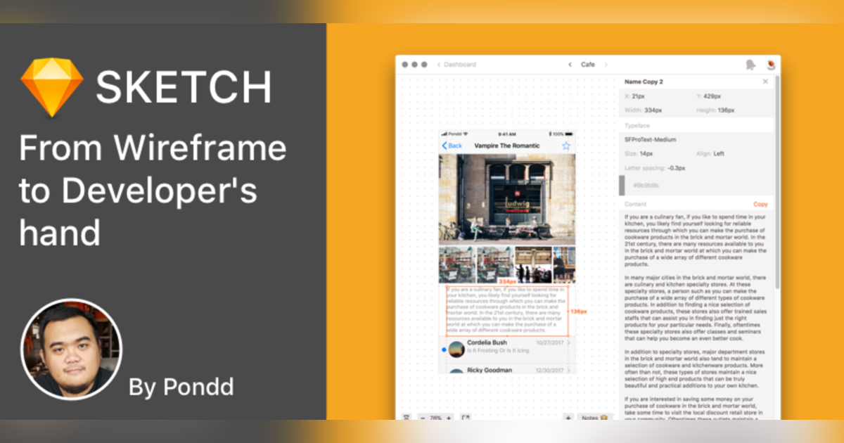 Sketch app: From paper wireframe to Developer's hand | Eventpop