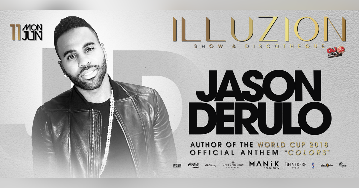 Jason Derulo LIVE ON STAGE at ILLUZION PHUKET | Eventpop