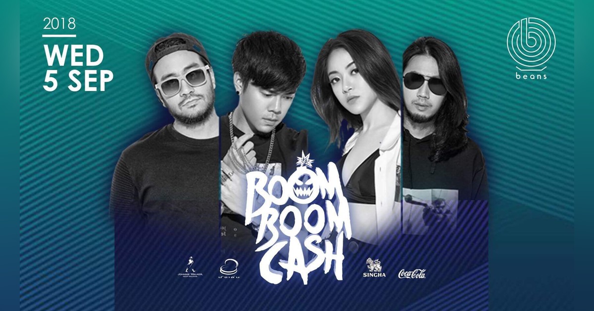 Boom Boom Cash LIVE! At beans | Eventpop