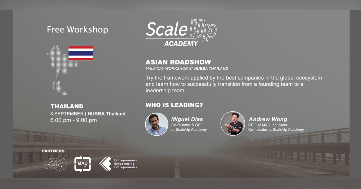 Scale up Academy (Free Workshop) | Eventpop