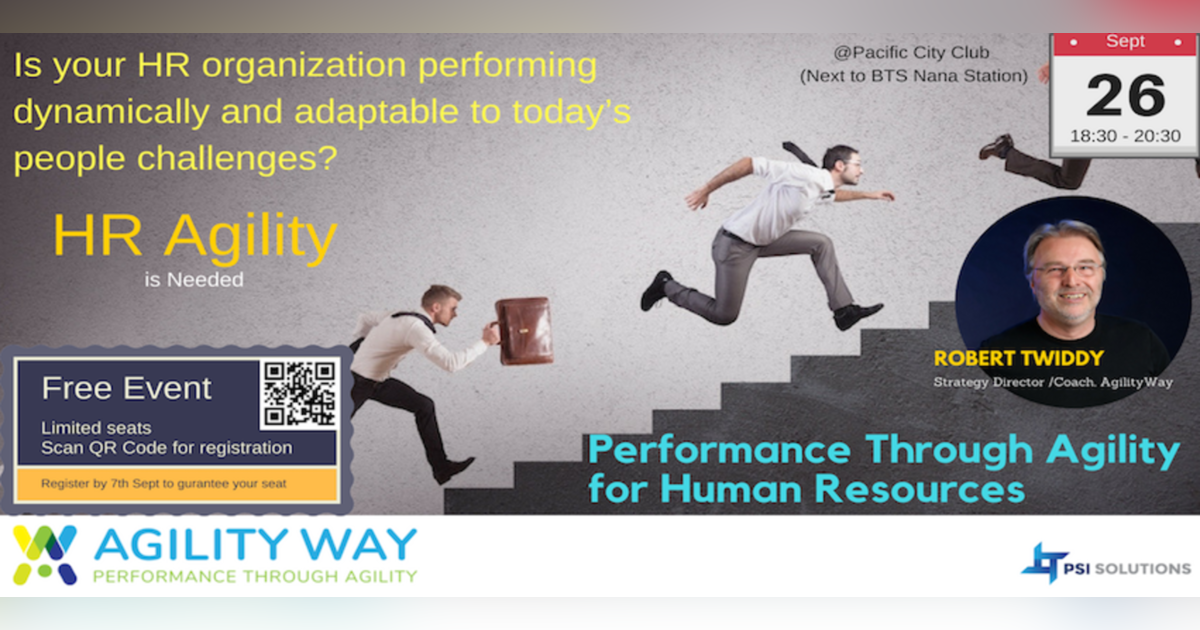 Performance Through Agility for Human Resources | Eventpop