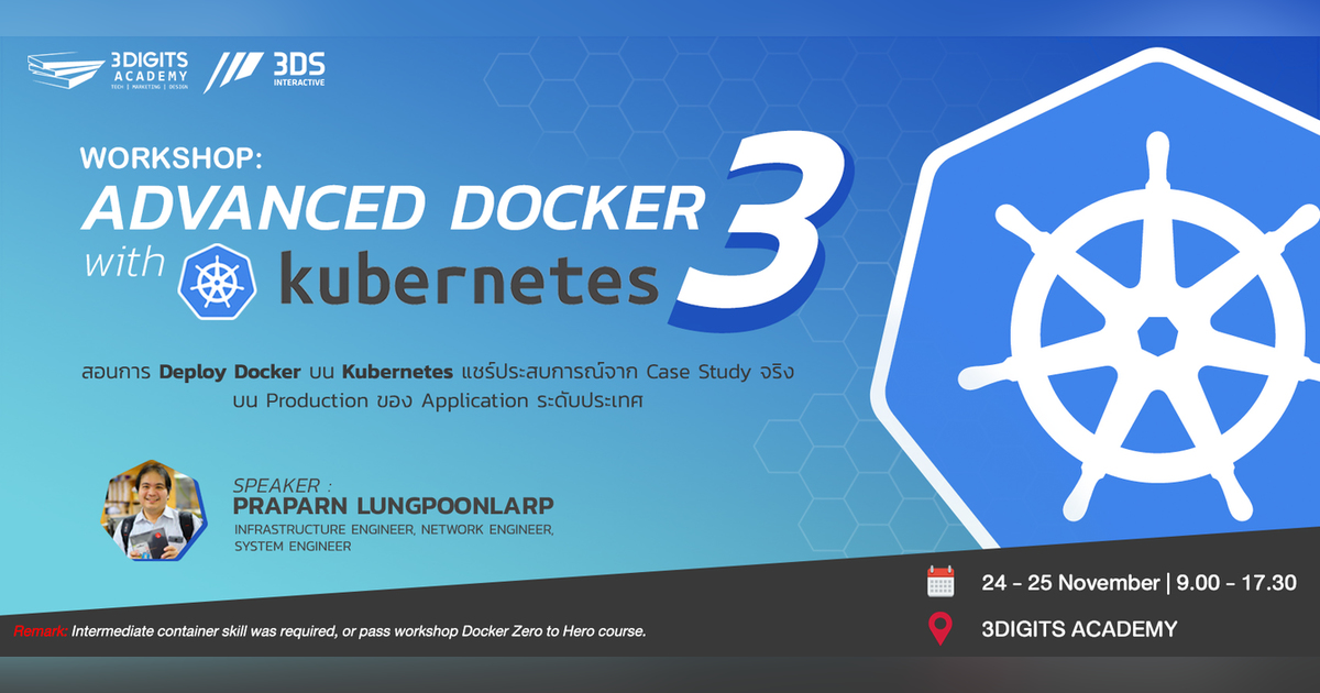 Workshop: Advanced Docker with Kubernetes #3 | Eventpop
