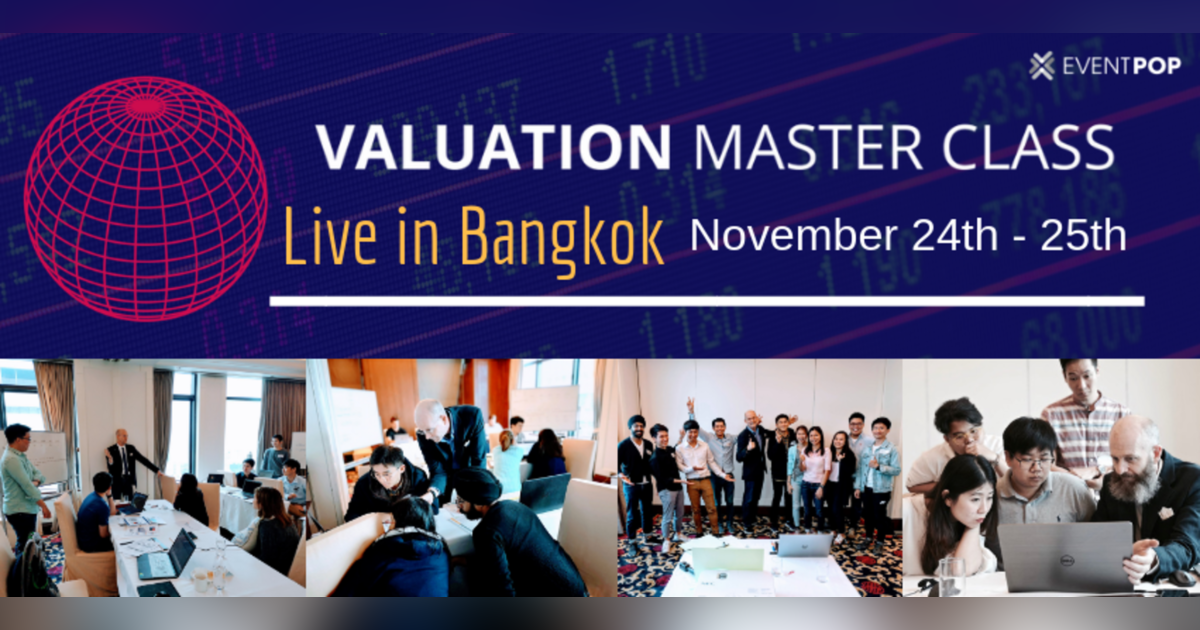 Valuation Master Class Live | Eventpop