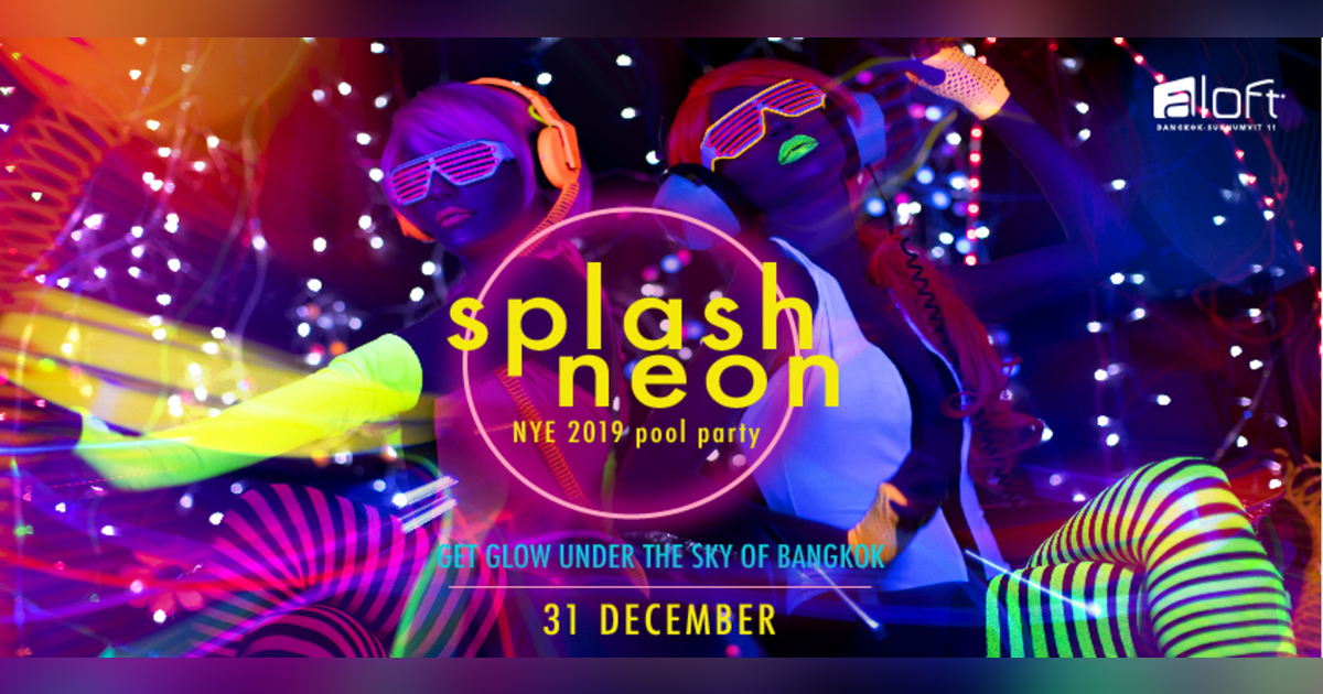 NYE 2019 NEON POOL PARTY | Eventpop