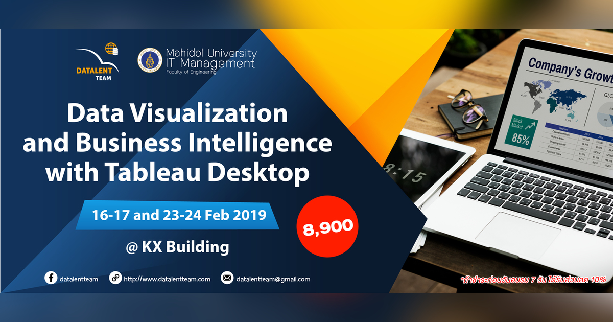 Data Visualization and Business Intelligence with Tableau Desktop ...