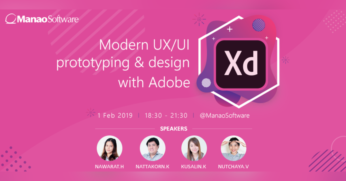 Modern UX/UI Prototyping and Design with AdobeXD | Eventpop