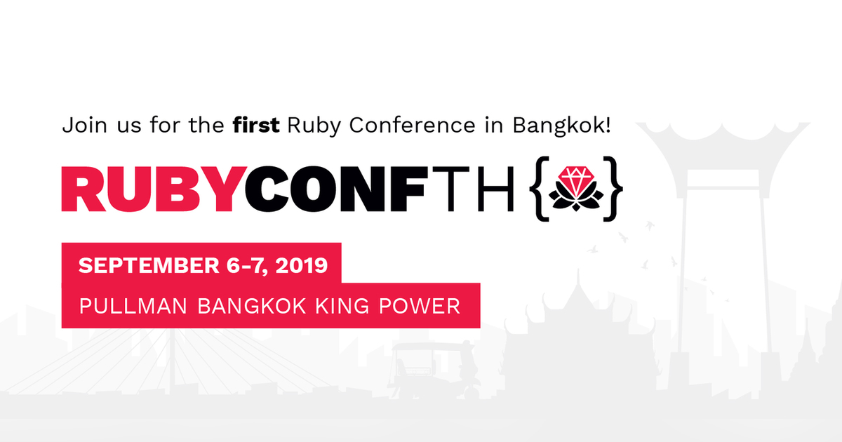 RubyConf TH 2019 | Eventpop
