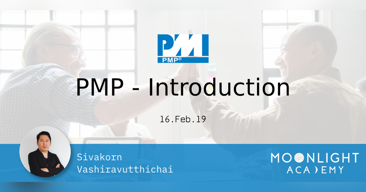 PMP - Introduction | Eventpop