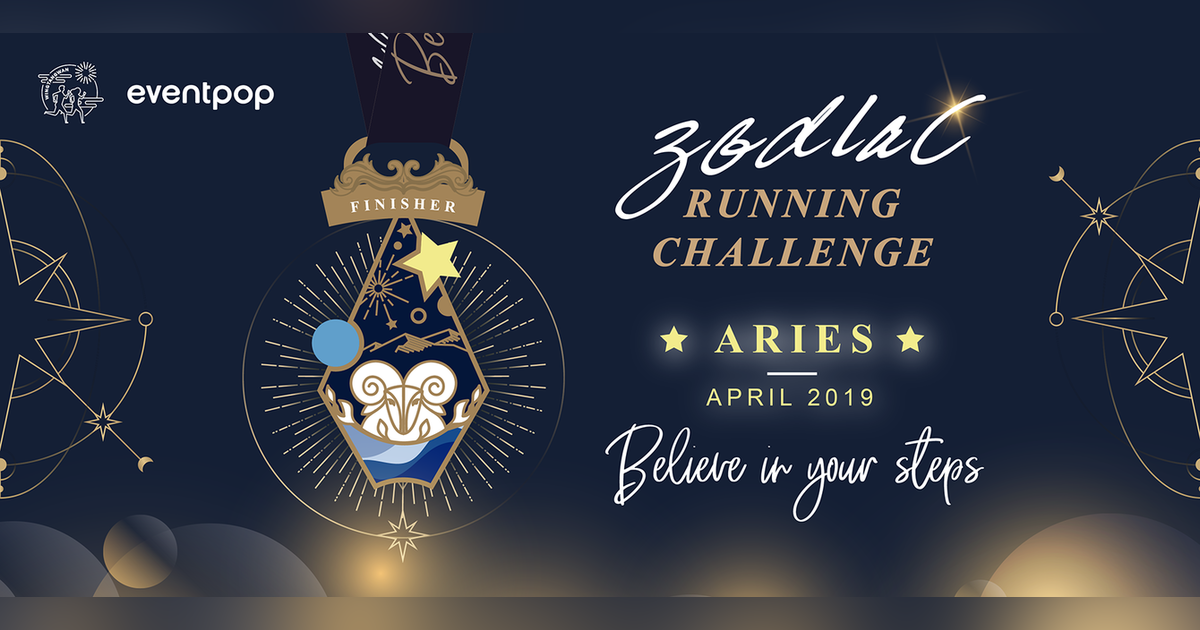 Zodiac Virtual Run Challenge 2019 : ARIES | Eventpop