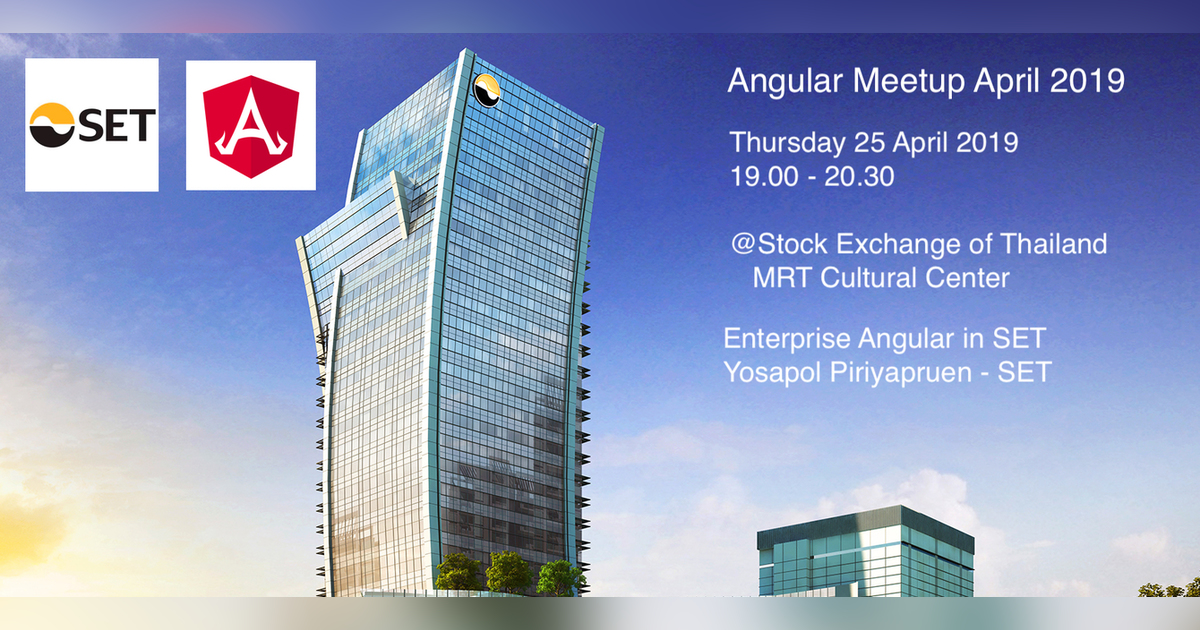Angular Meetup April 2019 | Eventpop