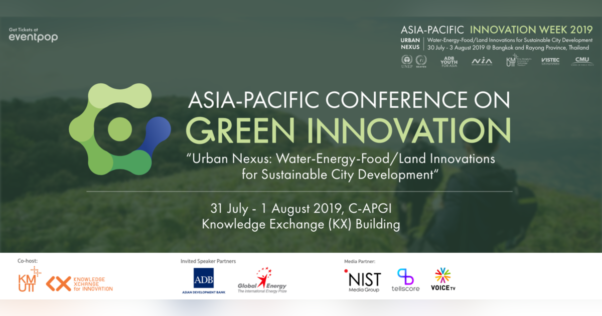 Asia-Pacific Conference on Green Innovation (APGI) | Eventpop