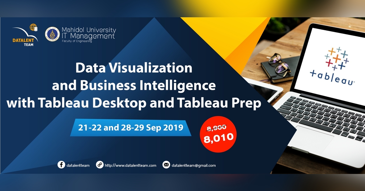 Data Visualization and Business Intelligence with Tableau Desktop ...