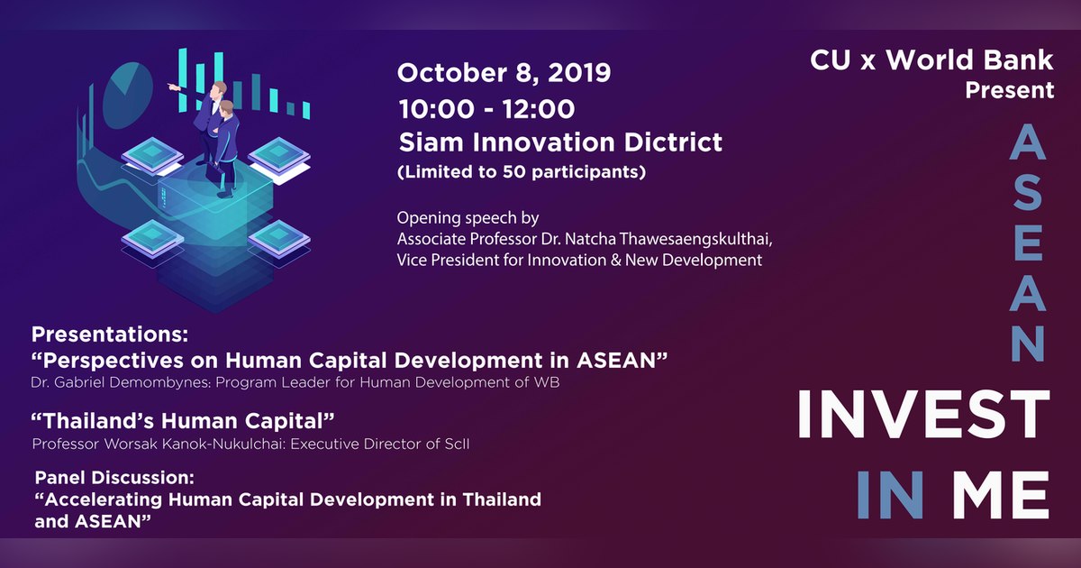 ASEAN, Invest in Me | Eventpop