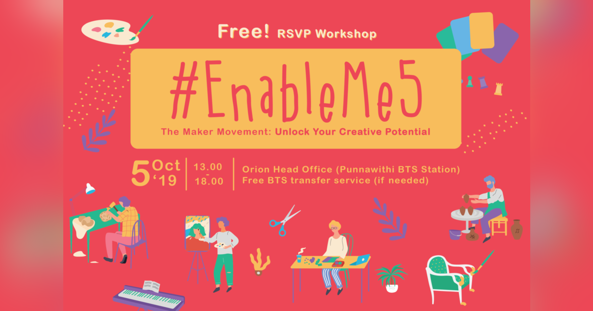 The Maker Movement : Unlock Your Creative Potential | Eventpop