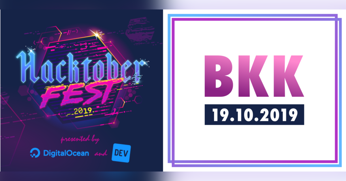 Hacktoberfest BKK 2019 | Eventpop