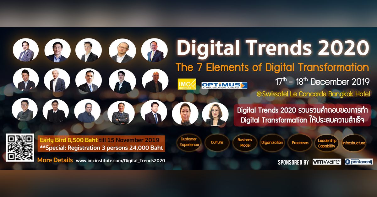 Digital Trends 2020: The 7 Elements of Digital Transformation | Eventpop